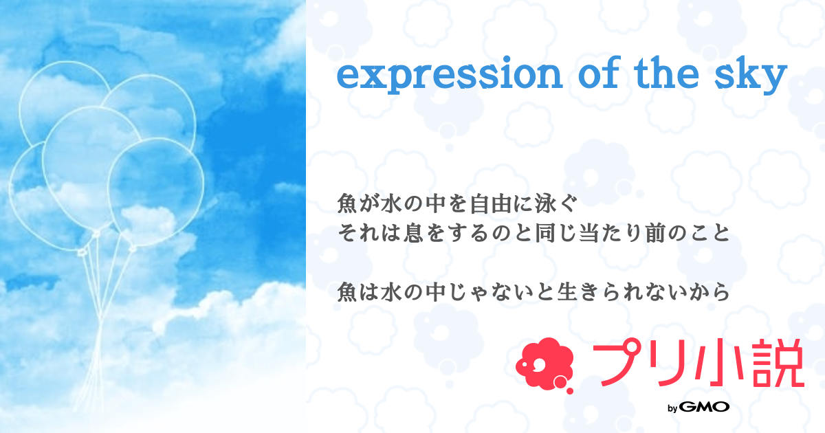 expression of the sky - 全1話 【連載中】（ヒナ🔰@絶賛体調不良中さんの夢小説） | 無料スマホ夢小説ならプリ小説 byGMO